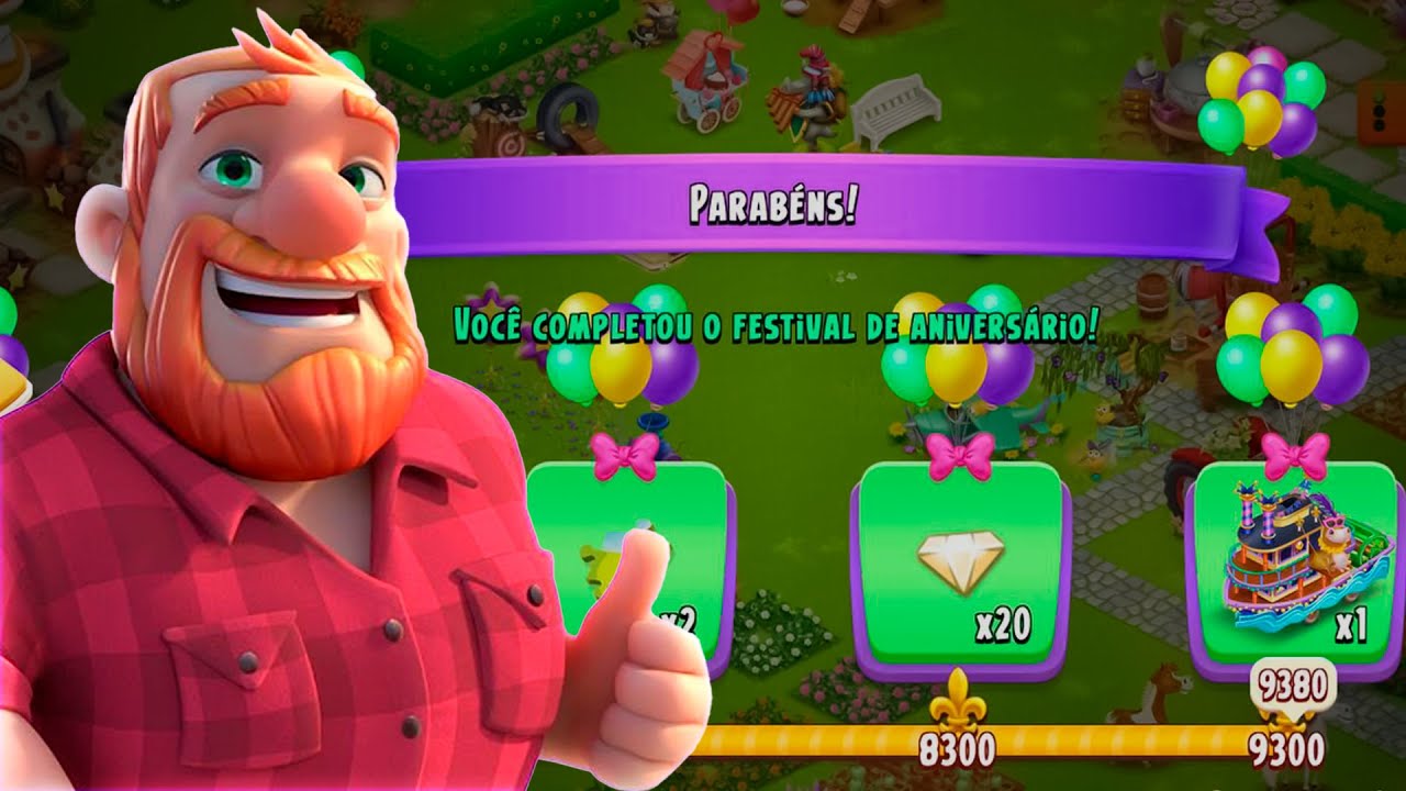 RECOLHENDO TODOS OS PRESENTES DE ANIVERSÁRIO E NA FAZENDA DO GREG - HAY ...