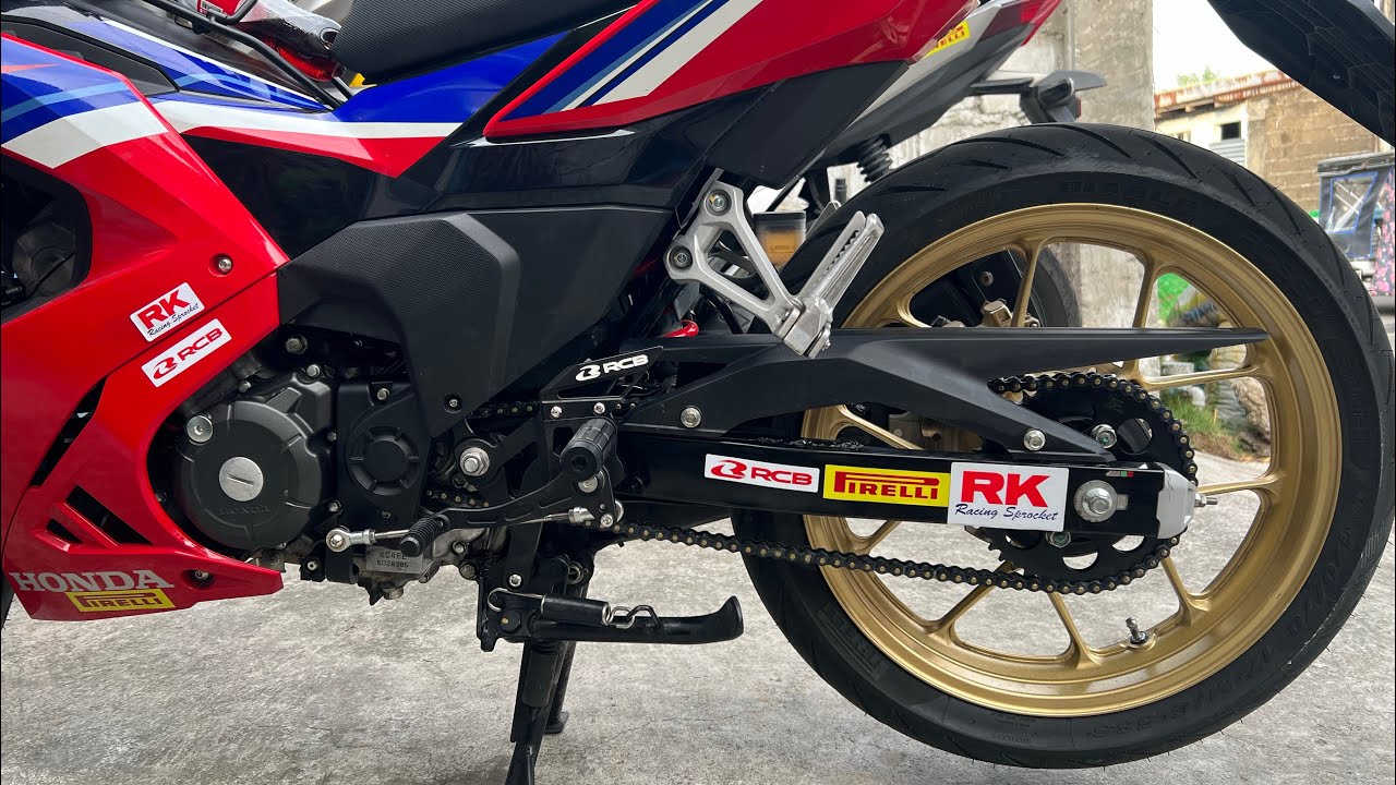 Honda Winner X | RK Chain and Sprocket Black Edition | Unboxing and ...