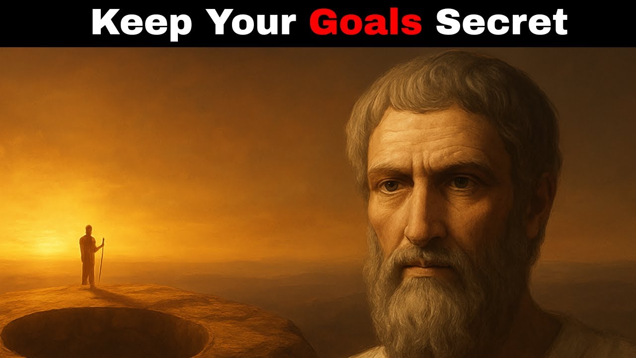 Keep Your Goals Hidden — That’s How the Wise Always Win - YouTube