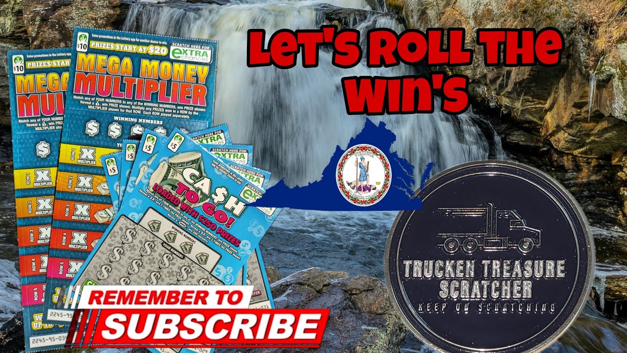 Virginia Lottery, Mega Money Multiplier, Cash To Go, - YouTube