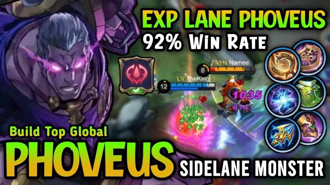 Phoveus Best Build For 2023!! 92% Win Rate - Build Top Global Phoveus ...