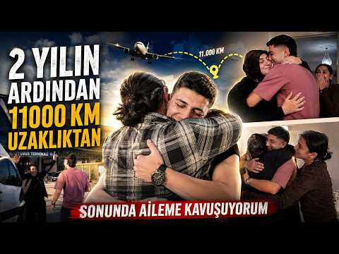 Aileme Sürpriz Yaptım! 2 Yıl Sonra Kavuşma Anı ❤️