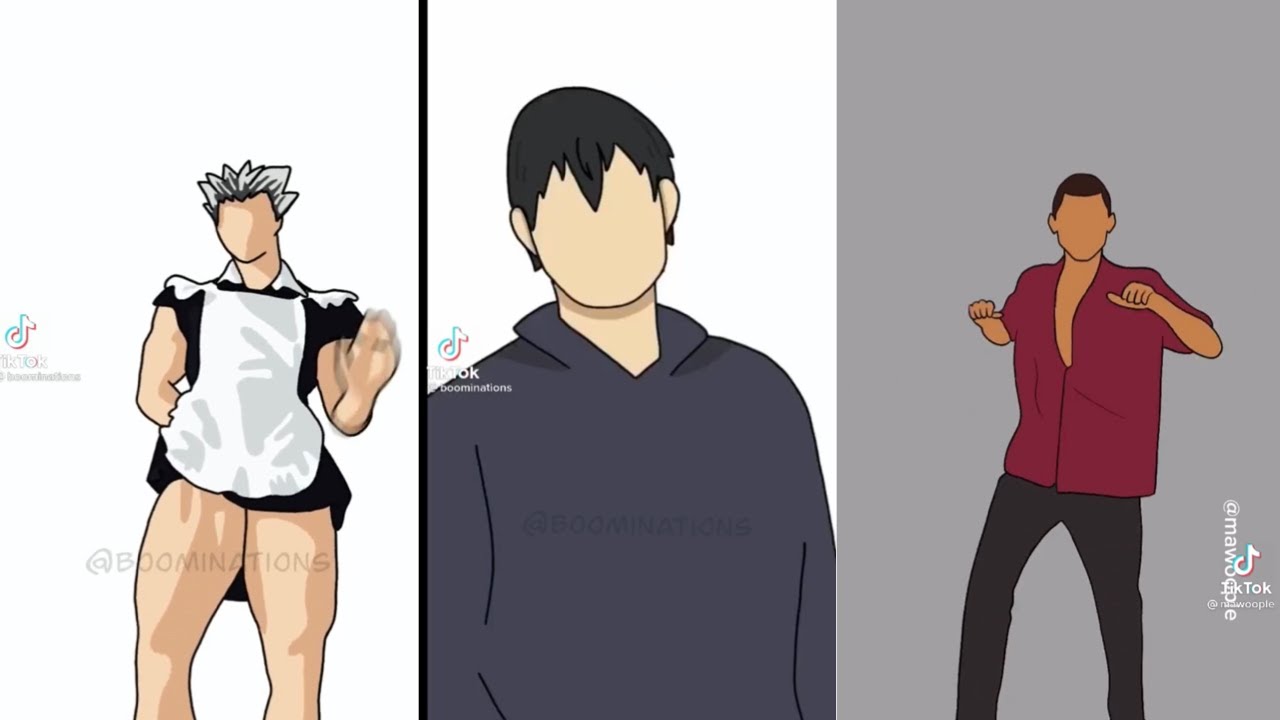 Haikyuu Animation TikTok Dances || part 4 + repost - YouTube