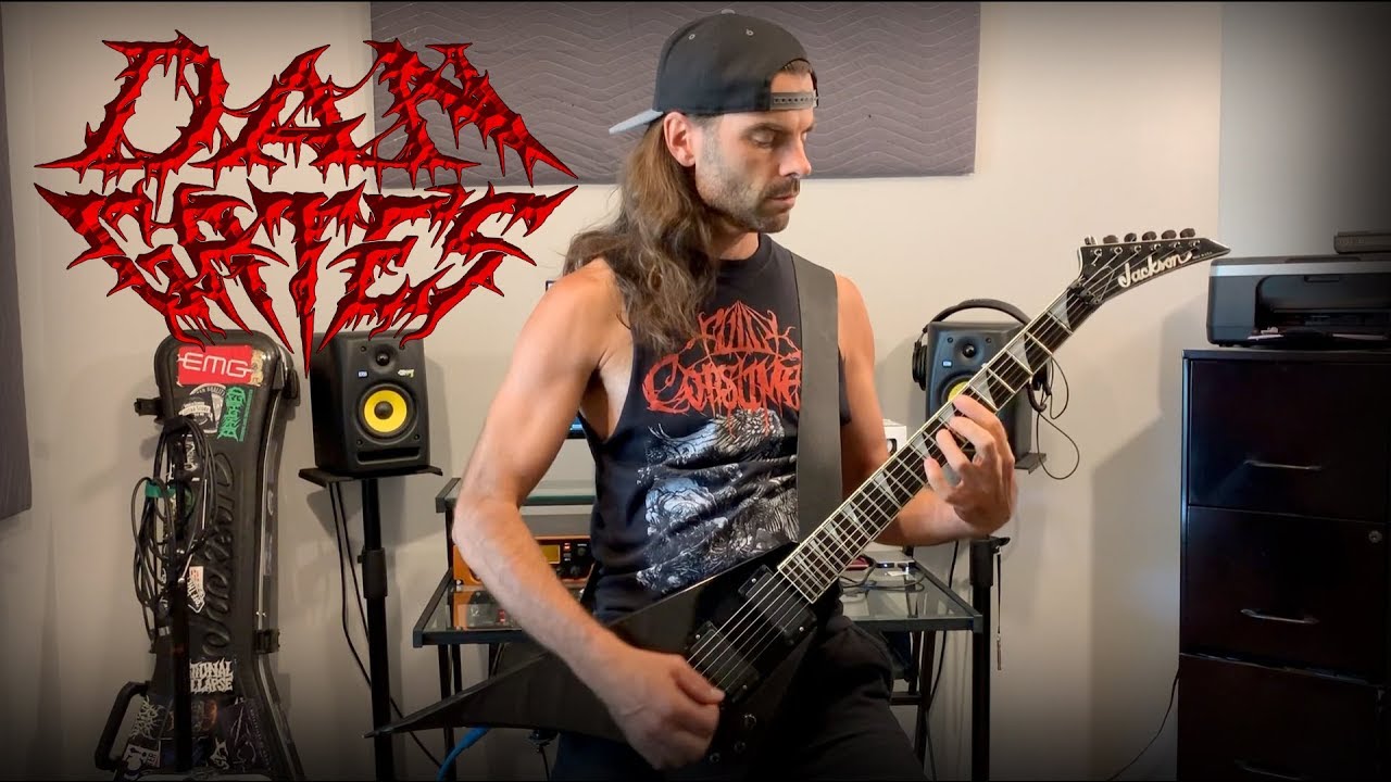 2 minutes of Metal Dan Gates riff play through #2 - YouTube