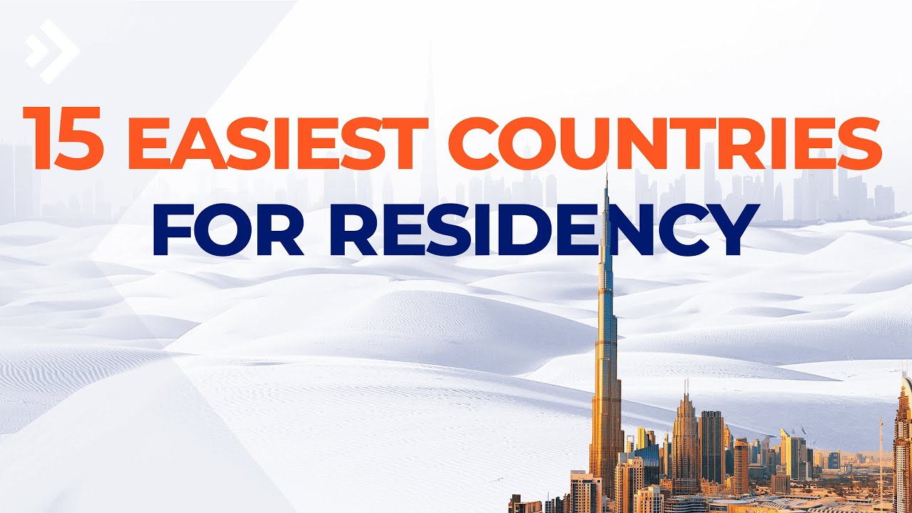 15 countries to get residency quickly and easily | E48 - YouTube