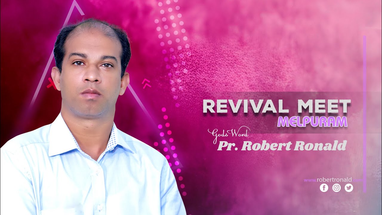 🔴 🅻🅸🆅🅴 Revival Meet | AG Church | Melpuram | Pr Robert Ronald | IMPACT ...