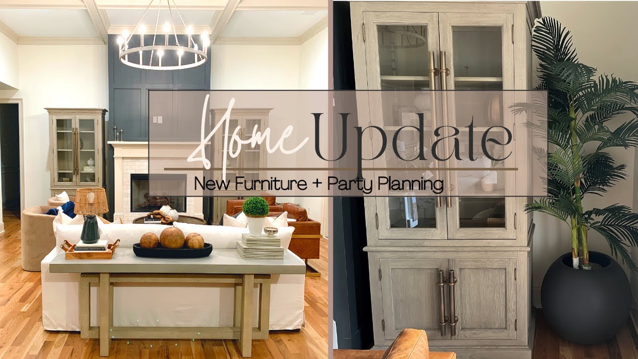 Home Update | New Furniture | Birthday Party Updates | New Construction ...