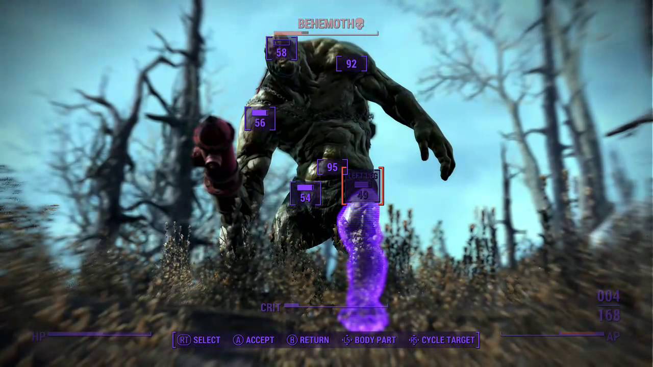 Fallout 4 - Behemoth Fight - YouTube