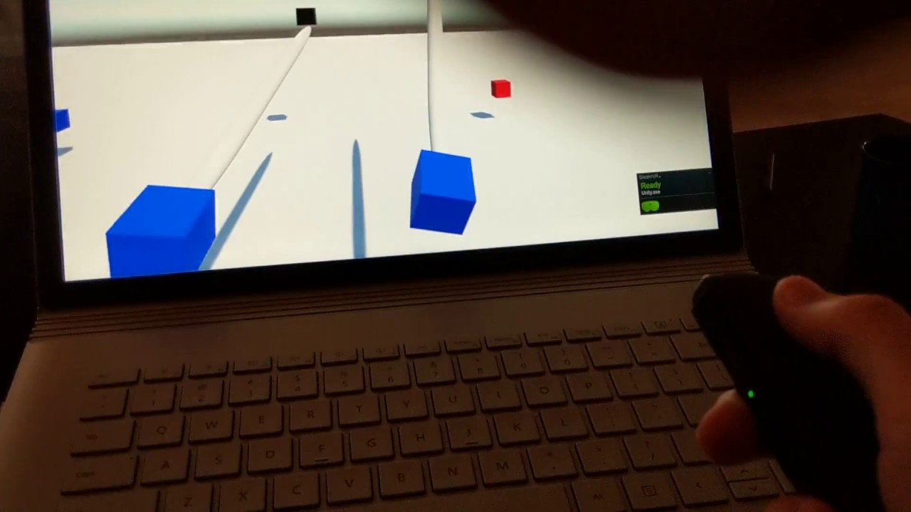 Switch controller + Unity + Windows MR - YouTube