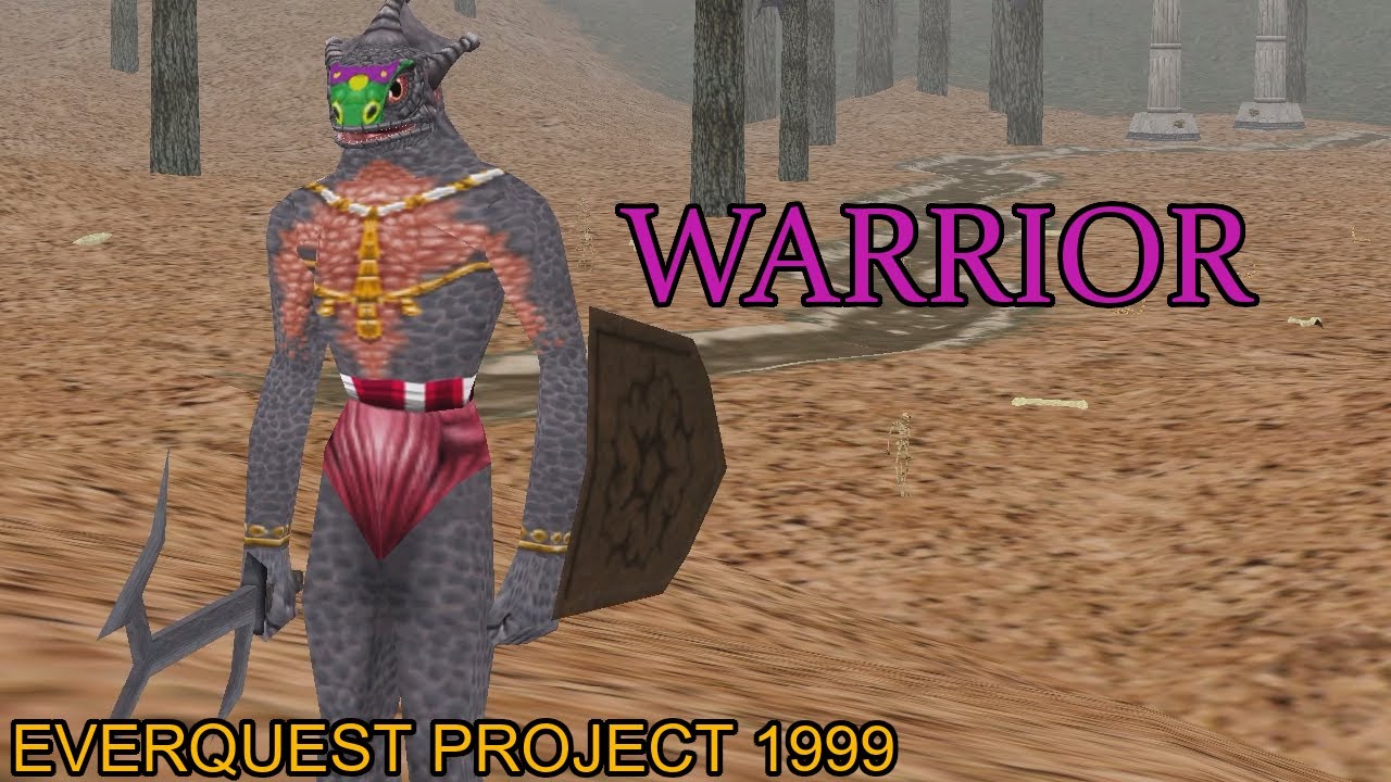 Field of Bone - Iksar Warrior (EQ P99 Red) part 2 - YouTube