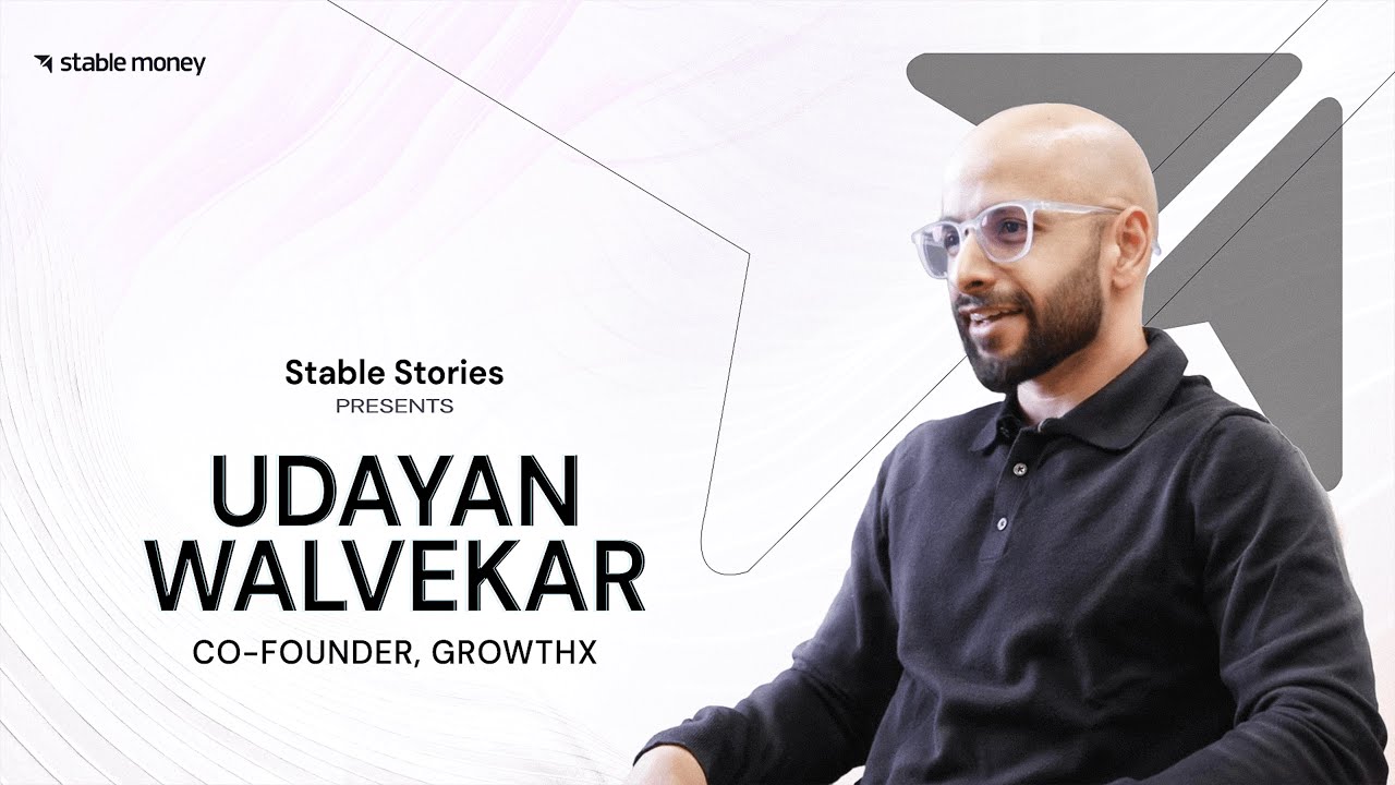 How I became a Co-founder From a Salesman | Udayan Walvekar | Co ...