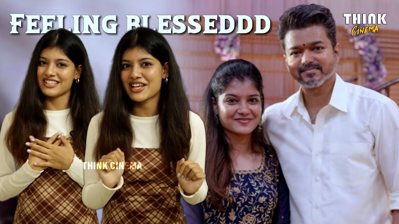 Monisha Blessy : Grateful to be a part of Thalapathy69 🥹🙏 | Thalapathy ...