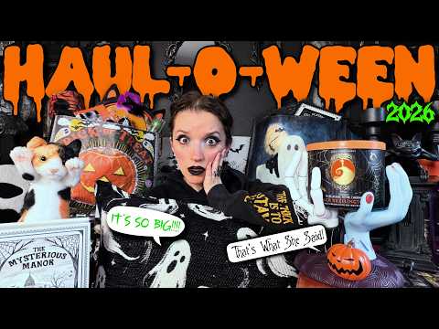 Super Mega Haul-o-ween 2026!!! 😮🎃 Oops I did it again 🤭
