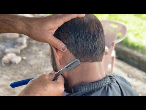 ASMR FAST AND AGGRESSIVE HAIRCUT BY TALENT BARBER | RELAXING AND ...