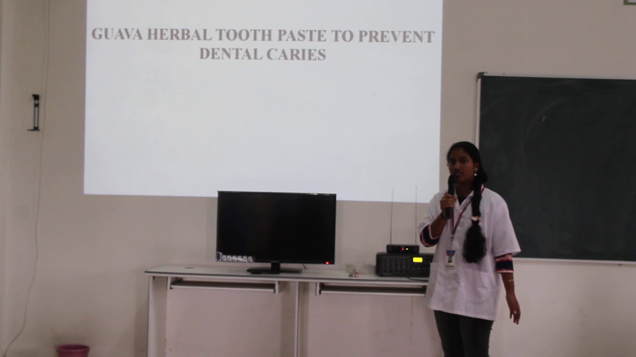 GUAVA HERBAL TOOTHPASTE TO PREVENT DENTAL CARIES - YouTube