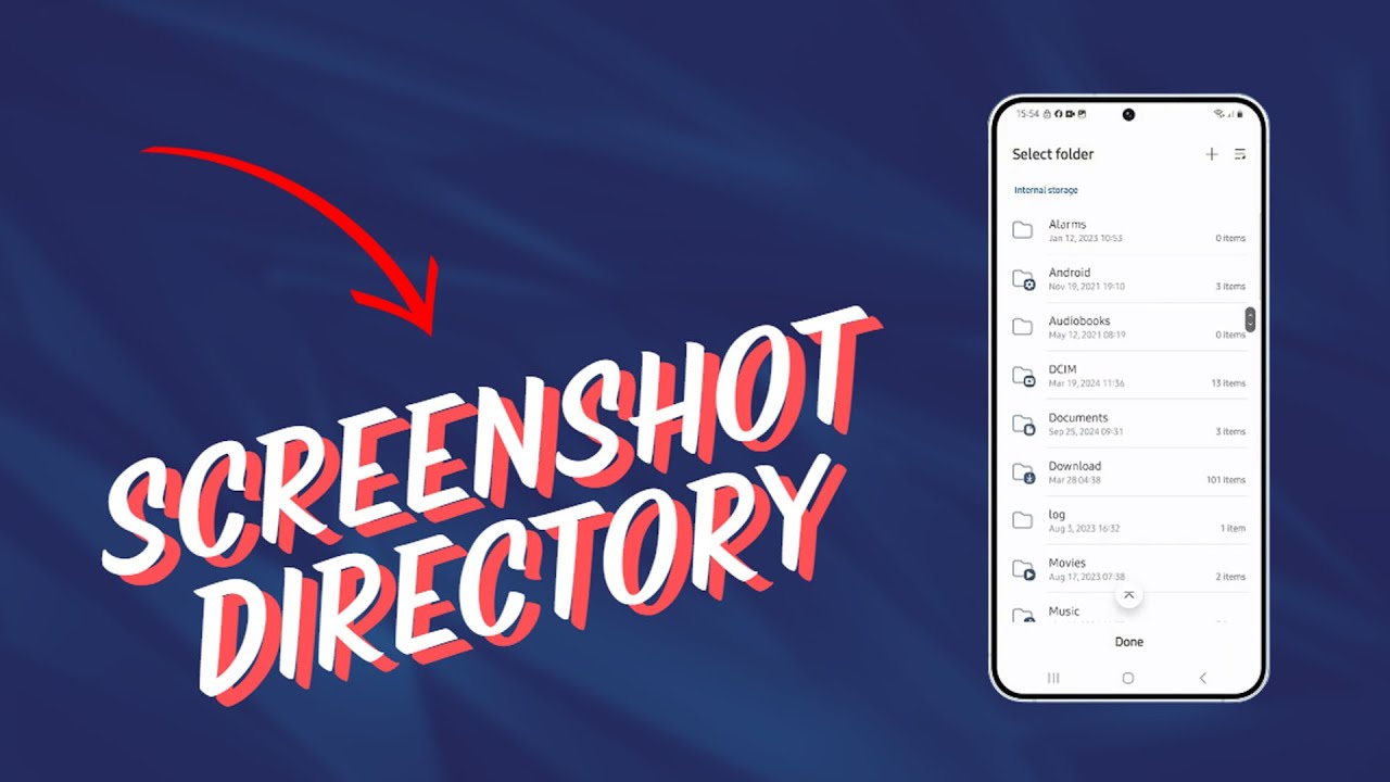 How to Change The Folder Path For Screenshots On Galaxy S25 - YouTube