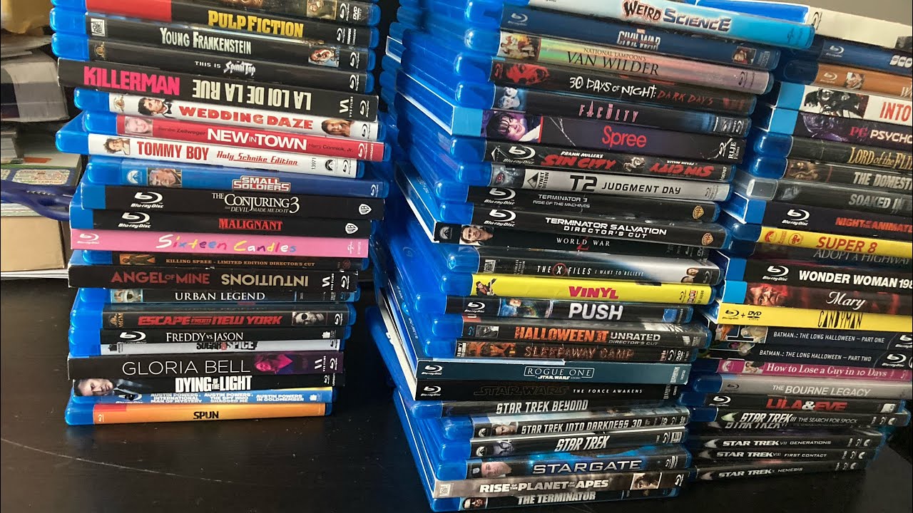 Showing off my blu-ray collection (part 5) - YouTube