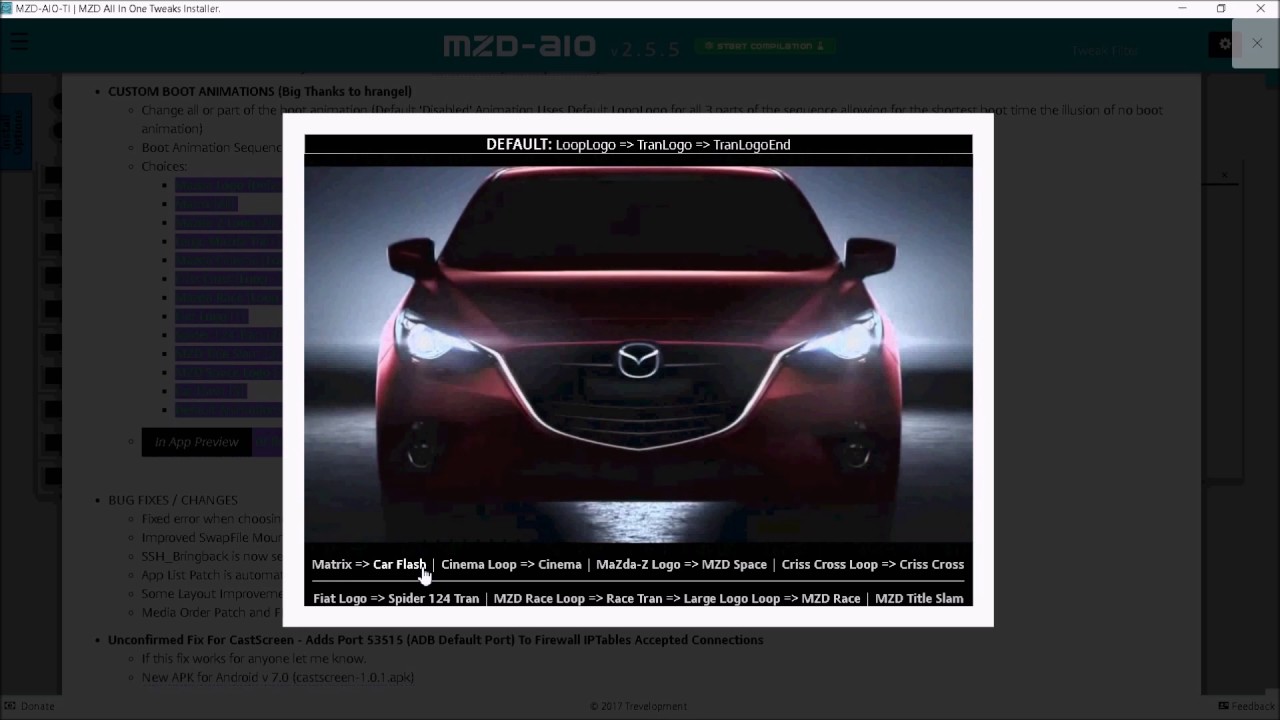MAZDA CONNECT VIDEO PLAYER 2.9 CUSTOM ANIMATION - YouTube