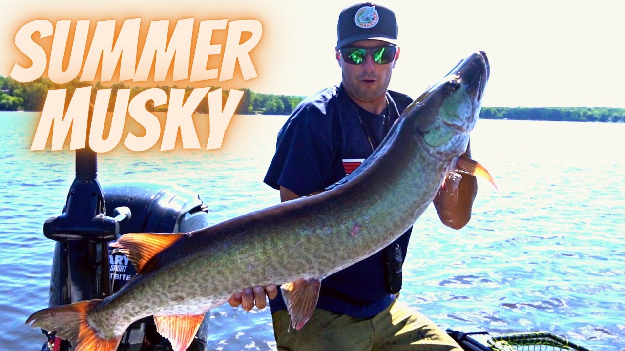Mid Summer Musky Fishing - YouTube