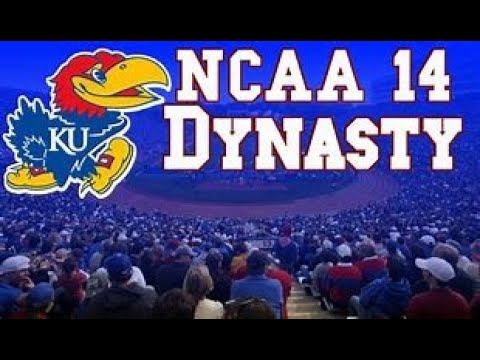 NCAA 14 KANSAS VS ORGAN DYNASTY - YouTube