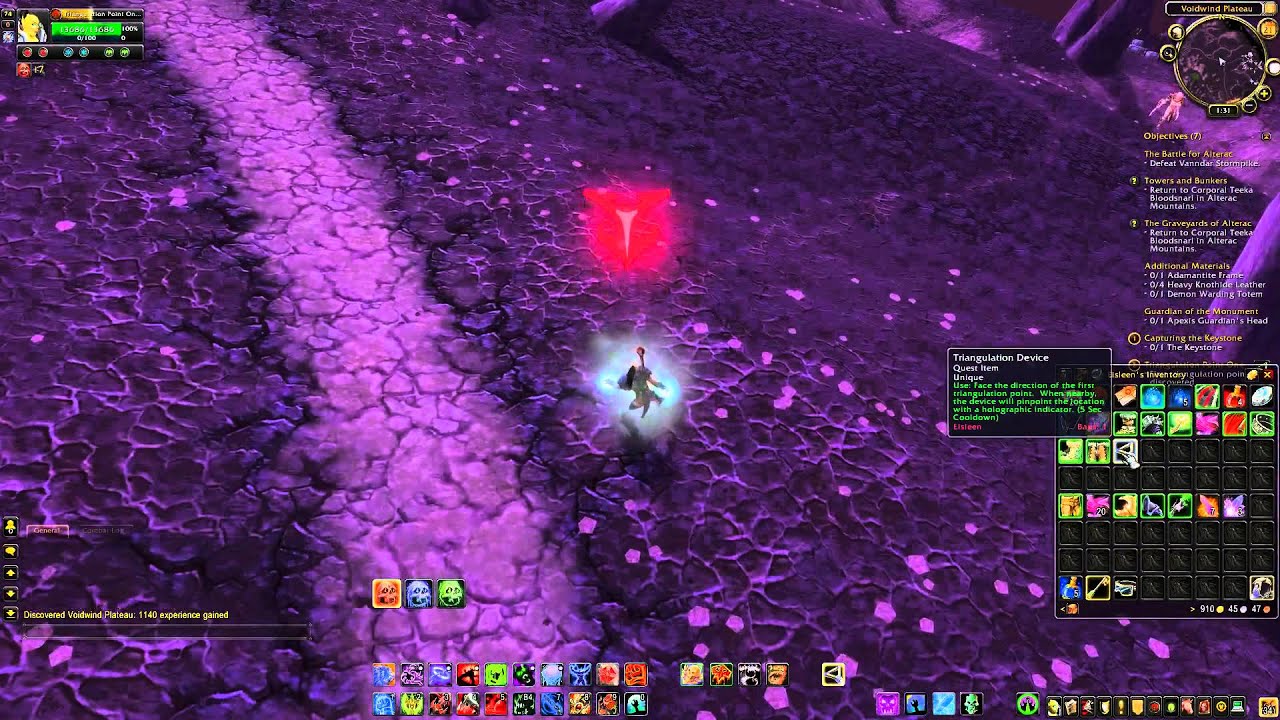 WoW Outland - Triangulation point one - YouTube