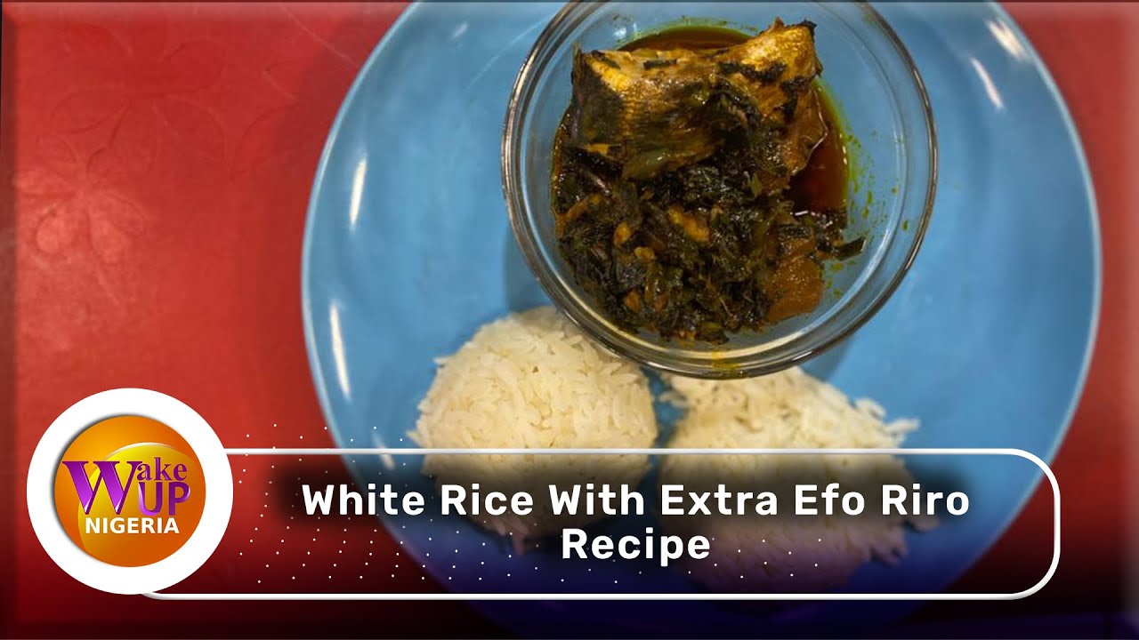 Special Rice With Extra Efo Riro Recipe - YouTube