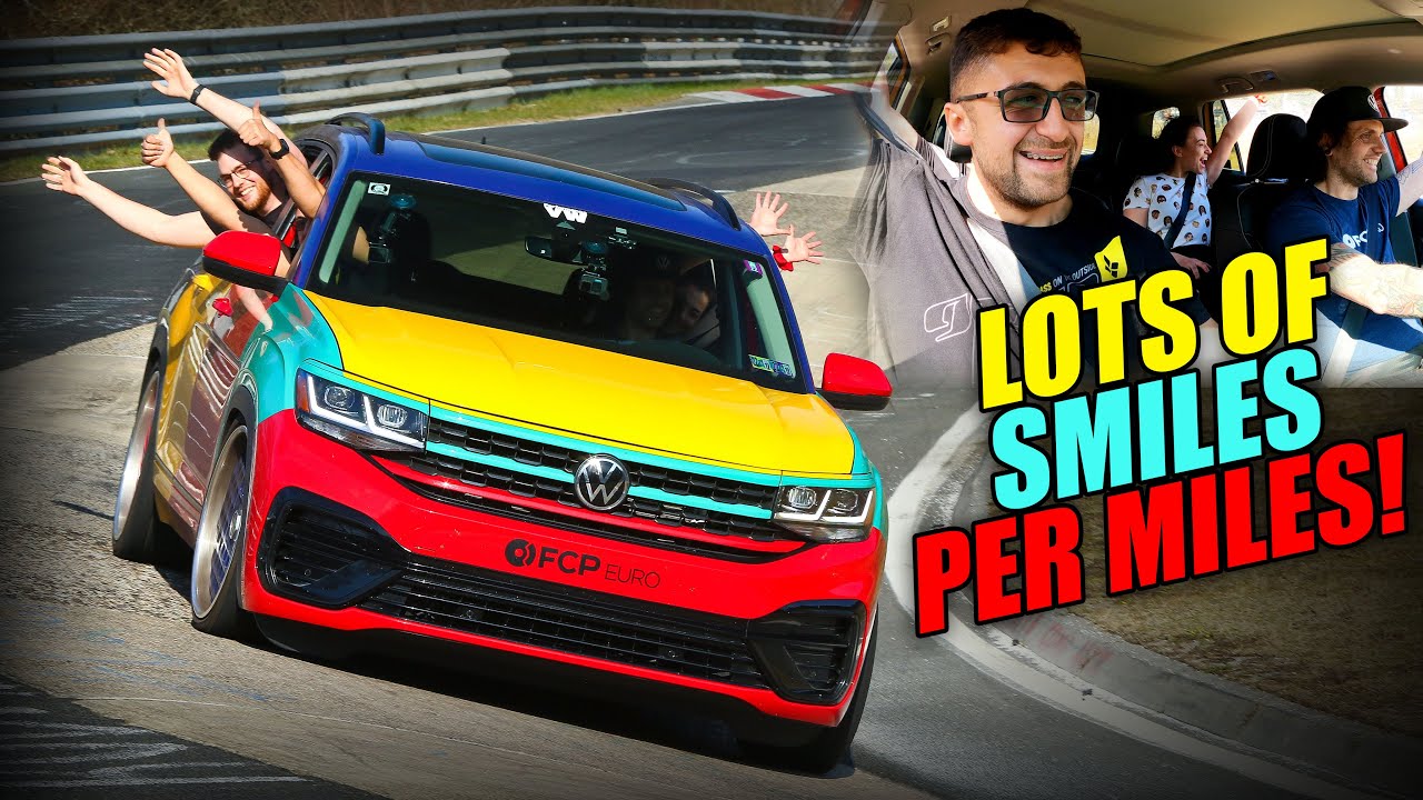 LMAO in VW Atlas Harlequin with Jamie Orr & Friends! - YouTube