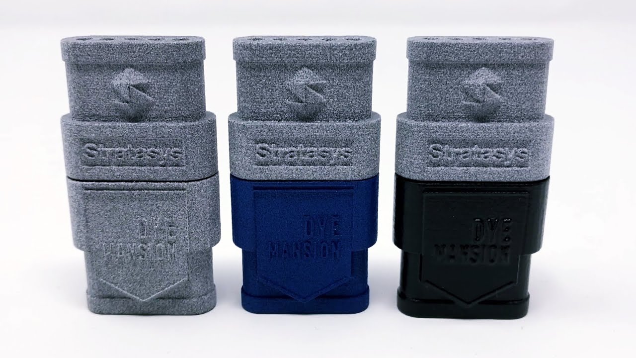 Stratasys & DyeMansion: The Print-to-Product Workflow for SAF parts ...
