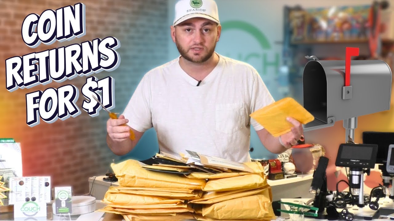 Turning COIN RETURNS into $1 Whatnot Auction - Coin Collecting Supplies ...