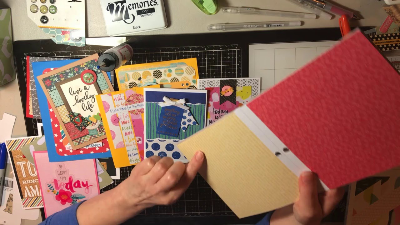 Making Cards without Stamps - Easy Way to Get Started - YouTube