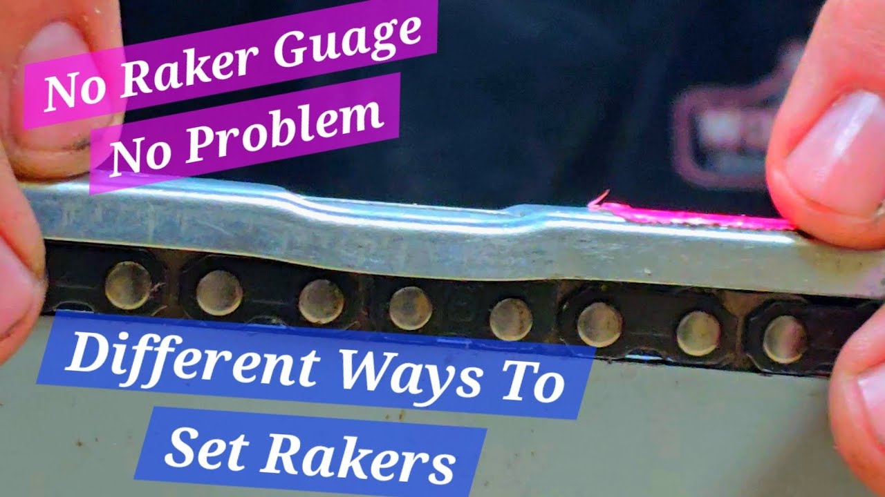 Different Ways To Measure Rakers. - YouTube