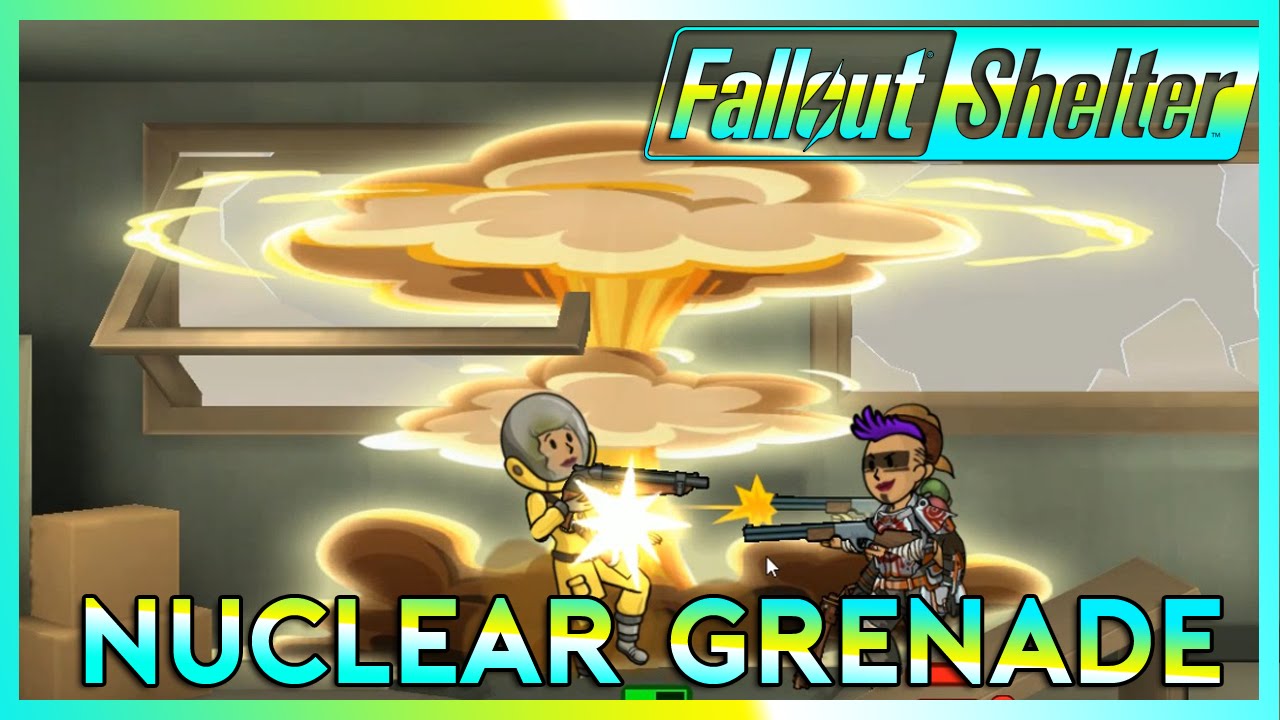 Fallout Shelter Lets Play | NUCLEAR GRENADE | Part 6 (Fallout Shelter ...