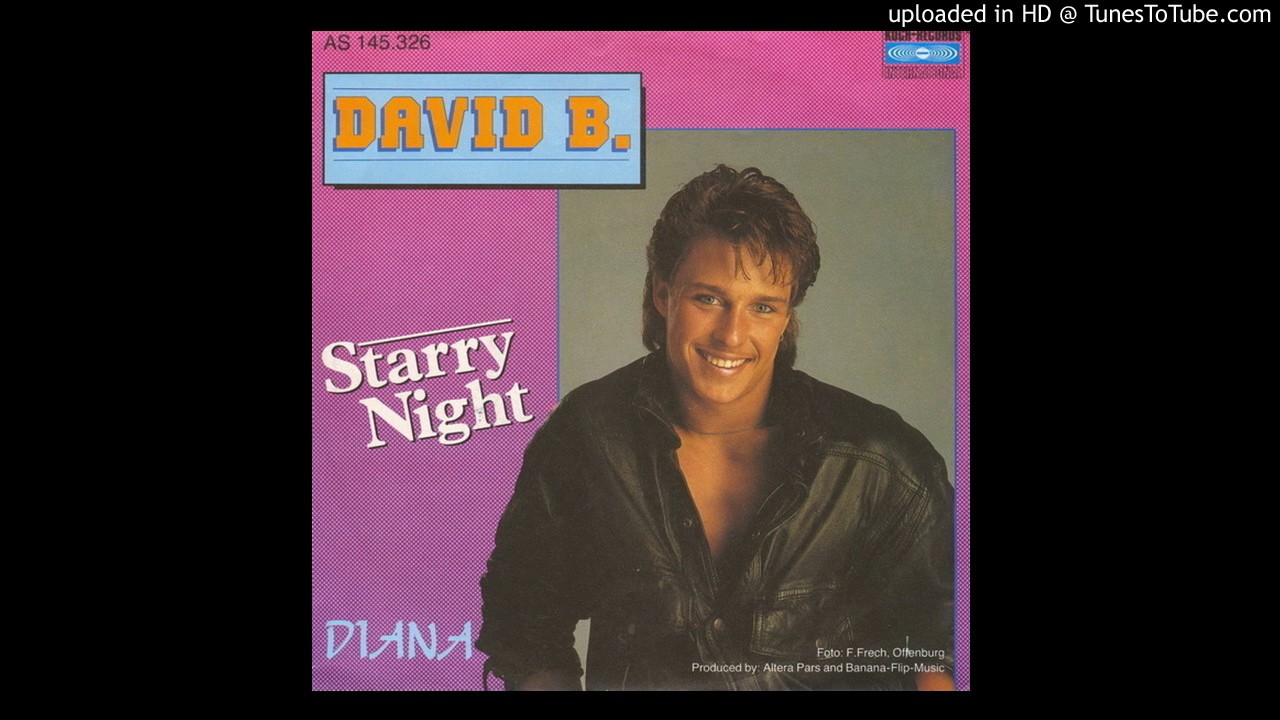 David Brandes - Starry Night 1987 (7" Record) 320 kbps - YouTube