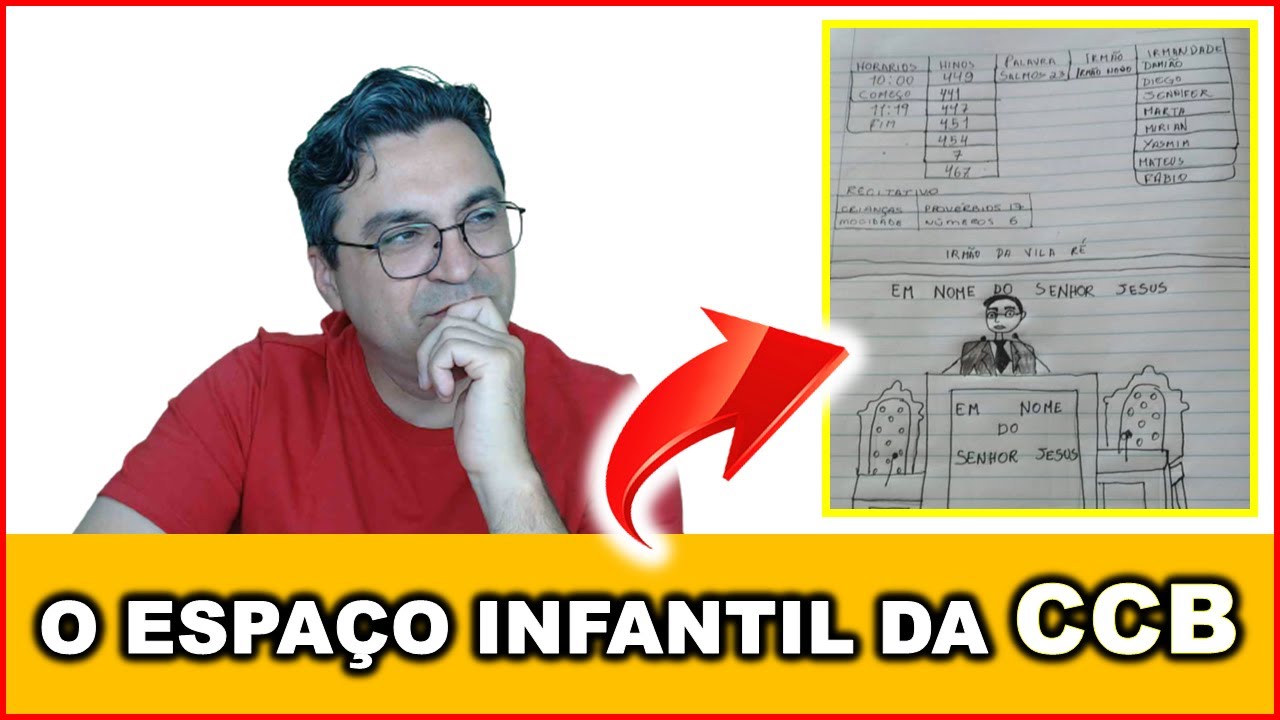 VEJAM ESSE DESENHO - Espaço Infantil da CCB é uma Decepção - YouTube