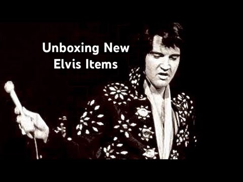 UNBOXING NEW ELVIS ITEMS.. ( The Elvis Shop London) - YouTube
