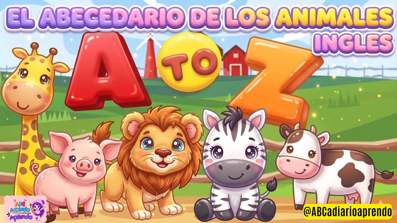 Aprende a leer y descubre el Abecedario de los animales en Ingles ...