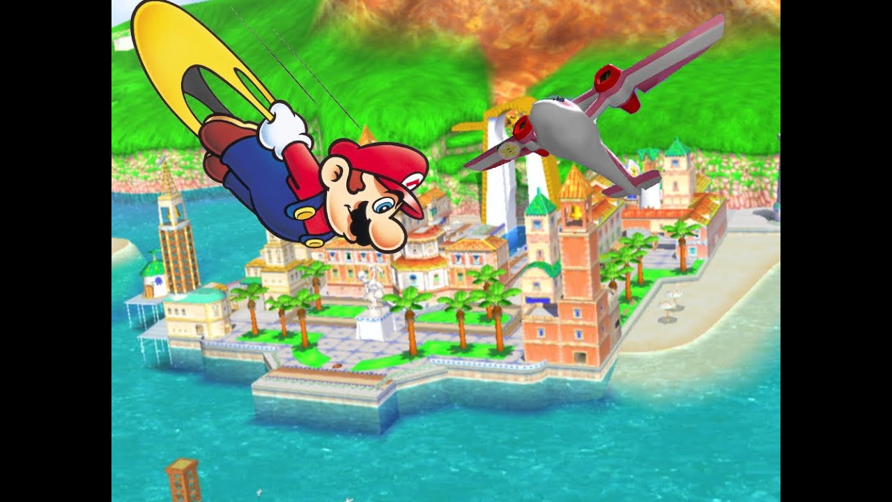 Mario Goes Skydiving!!! - YouTube
