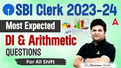 Complete DI & Arithmetic Revision for SBI Clerk | Maths by Shantanu Shukla - YouTube