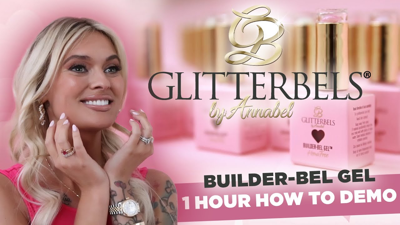 Glitterbels Hema Free Builder-Gel 1 Hour How To & Demo - YouTube