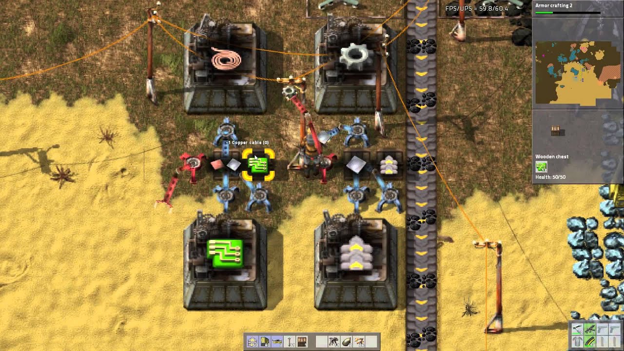 Let's Play Factorio 5.002: Red and Green Science - YouTube