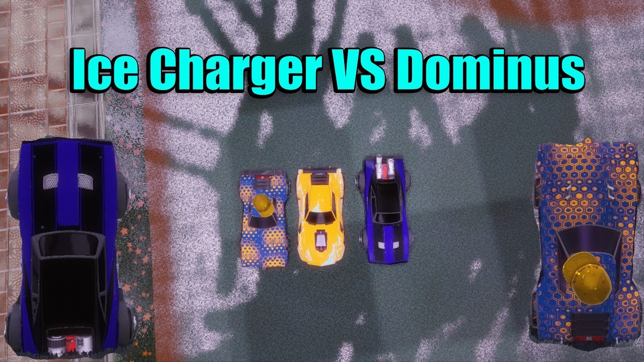 Ice Charger Vs Dominus - Rocket League Face-Off - YouTube