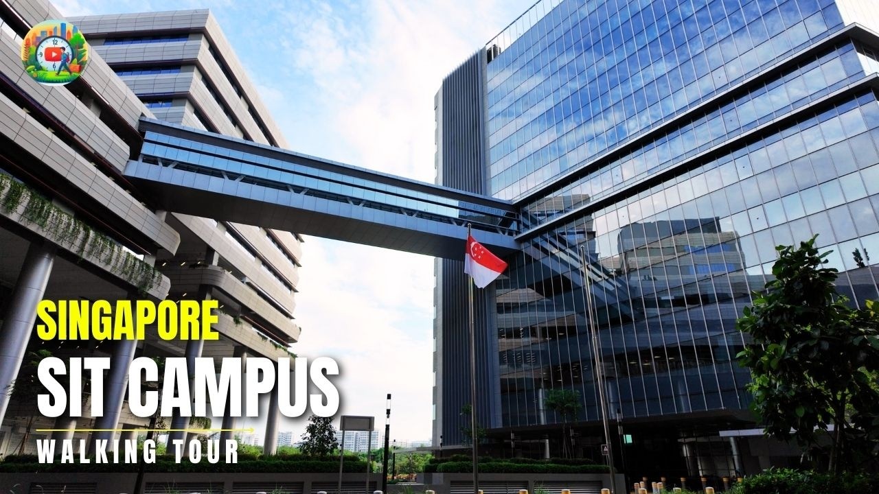 New SIT Campus walking tour at Punggol Digital District | Singapore ...