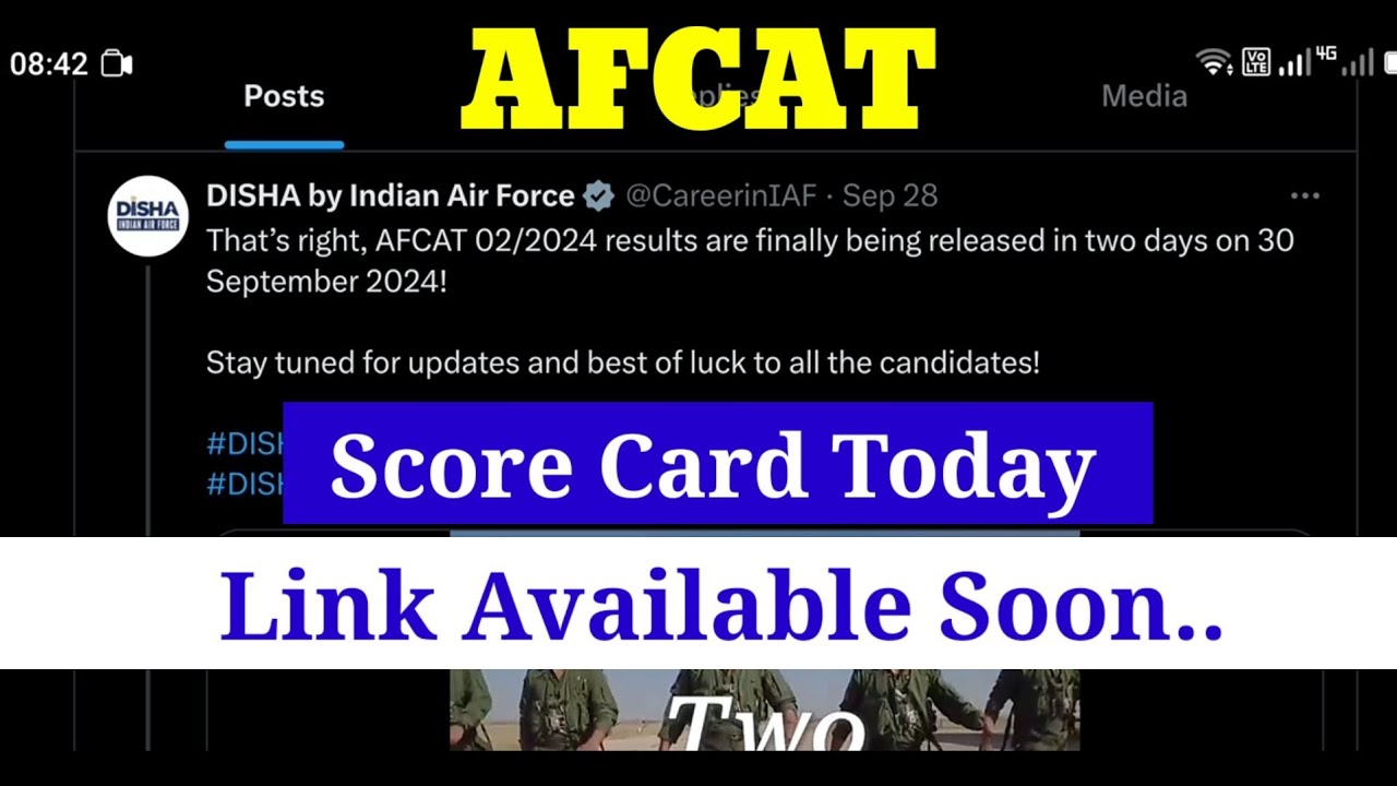 AFCAT Result 2024, AFCAT 2 2024 ka result kab aayega, AFCAT 02/2024 ...