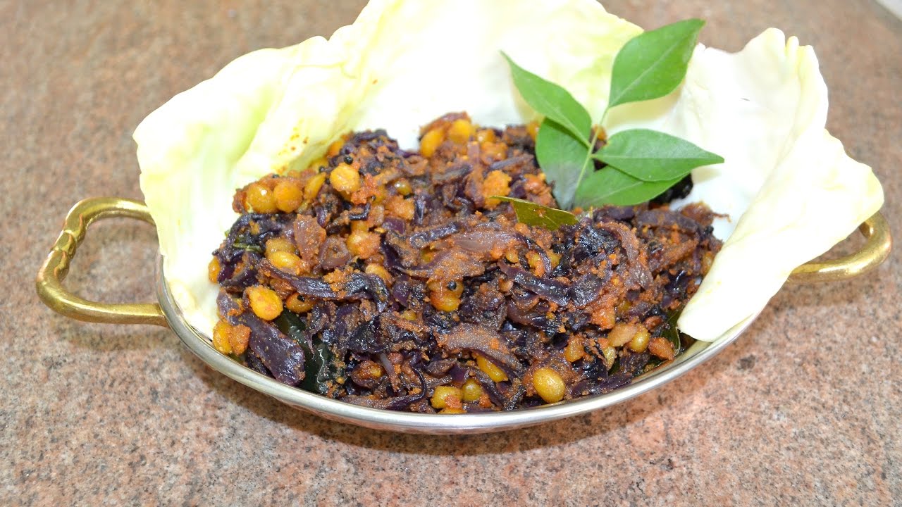 Red Cabbage Fry-Easy Cabbage Recipes-Purple Cabbage Sabzi-Indian Veg ...
