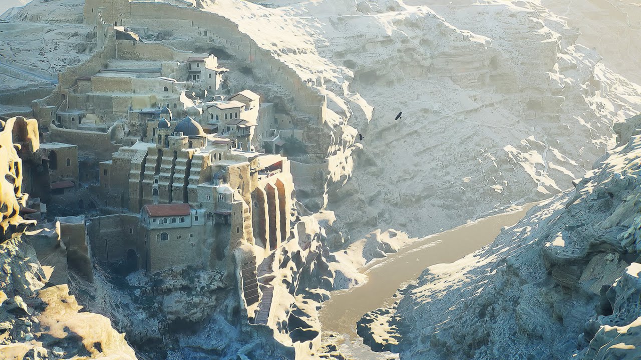 EPIC monastery in Unreal Engine 5! - YouTube