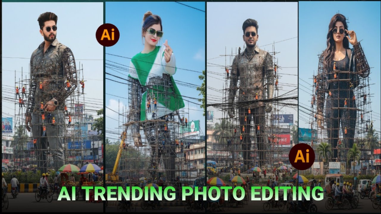 Trending Ai 3D Images Photo Editing || 😱 Instagram Trending 3D Image ...