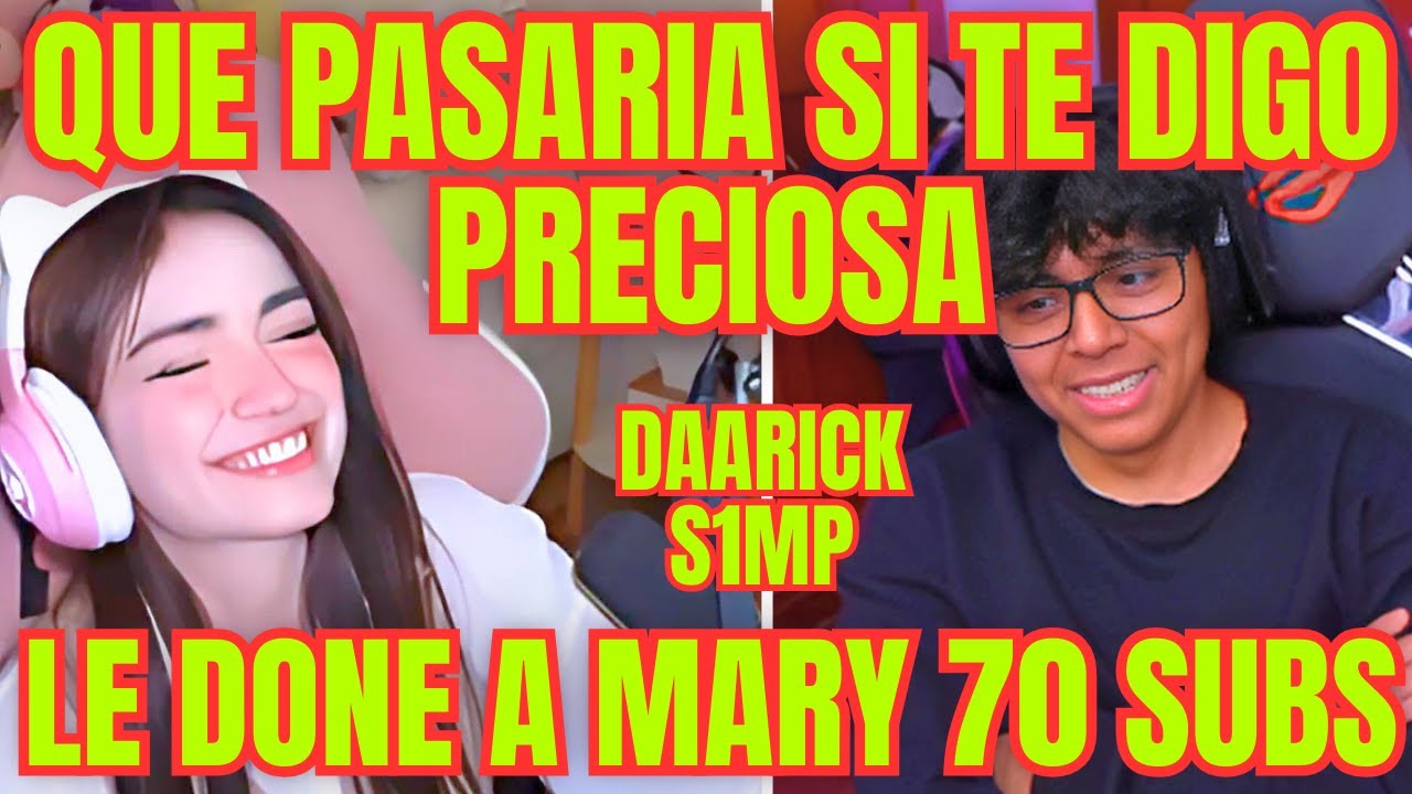 DAARICK DESCUBRE QUE ES S1MP DE MARY + TIKTOK DE MARY Y JULY + FRIOS ...