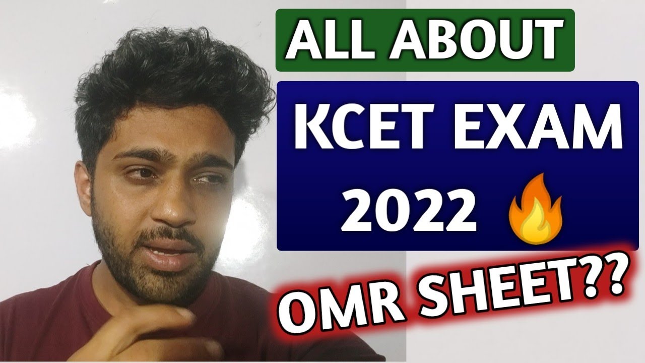 ALL ABOUT KCET EXAM 2022 KARNATAKA | OMR SHEET | HOW TO WRITE KCET EXAM ...