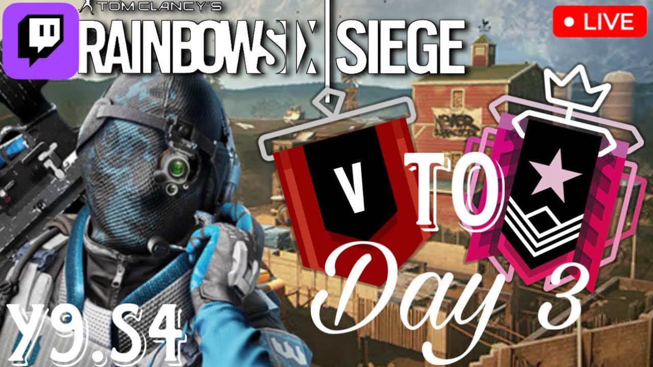 Rainbow 6 Siege (From Copper to Champion Day 3!) (Y9.S4) (Twitch Stream ...
