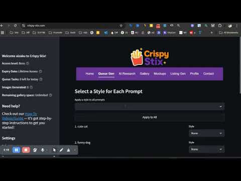 Crispy Stix Review 2025 | AI Stickers Creation Never Been Easier ...